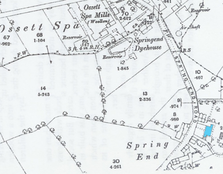 Ossett Pictures - Old Hotel at Spring End, Horbury